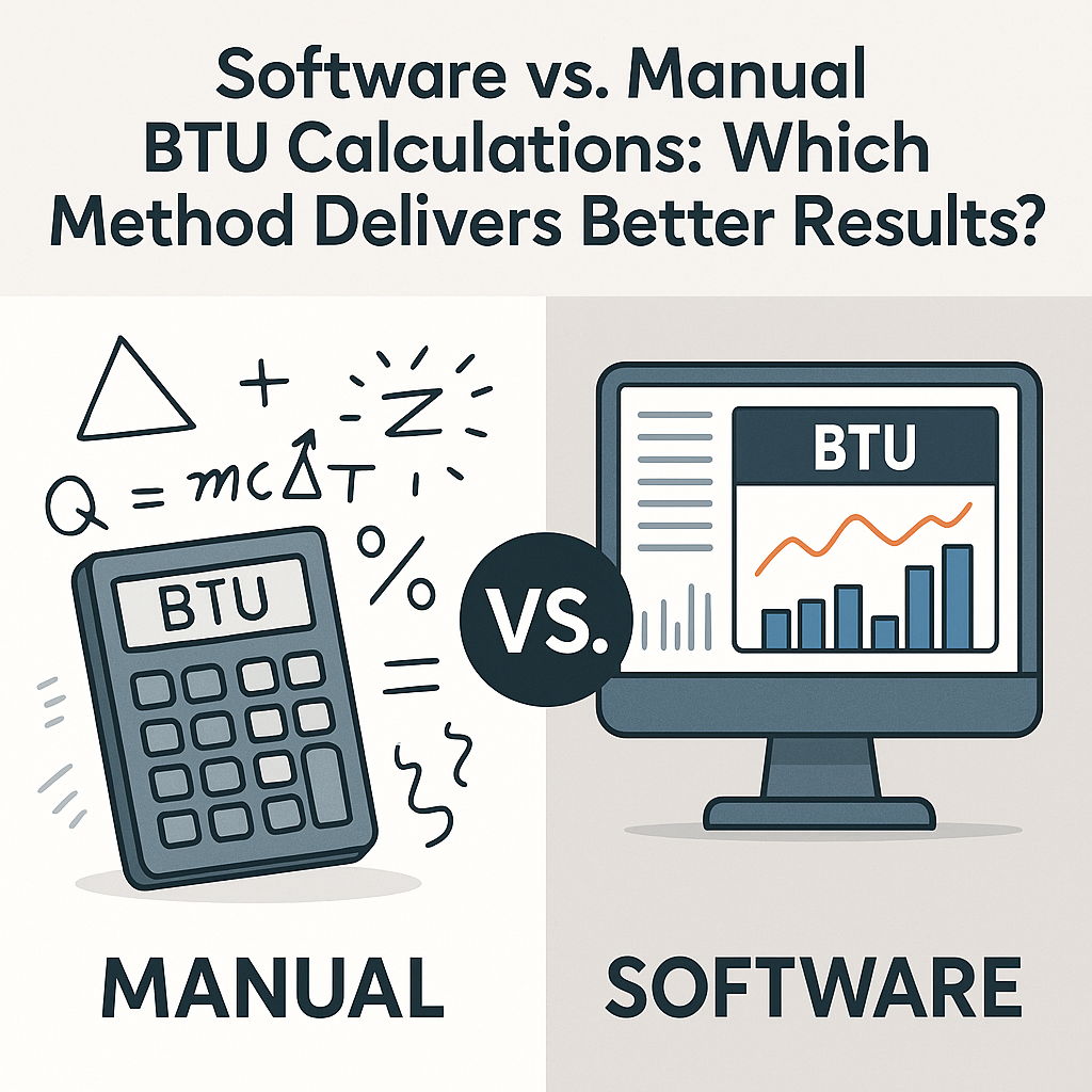 Software vs Manual BTU Calculations: Which is Better?